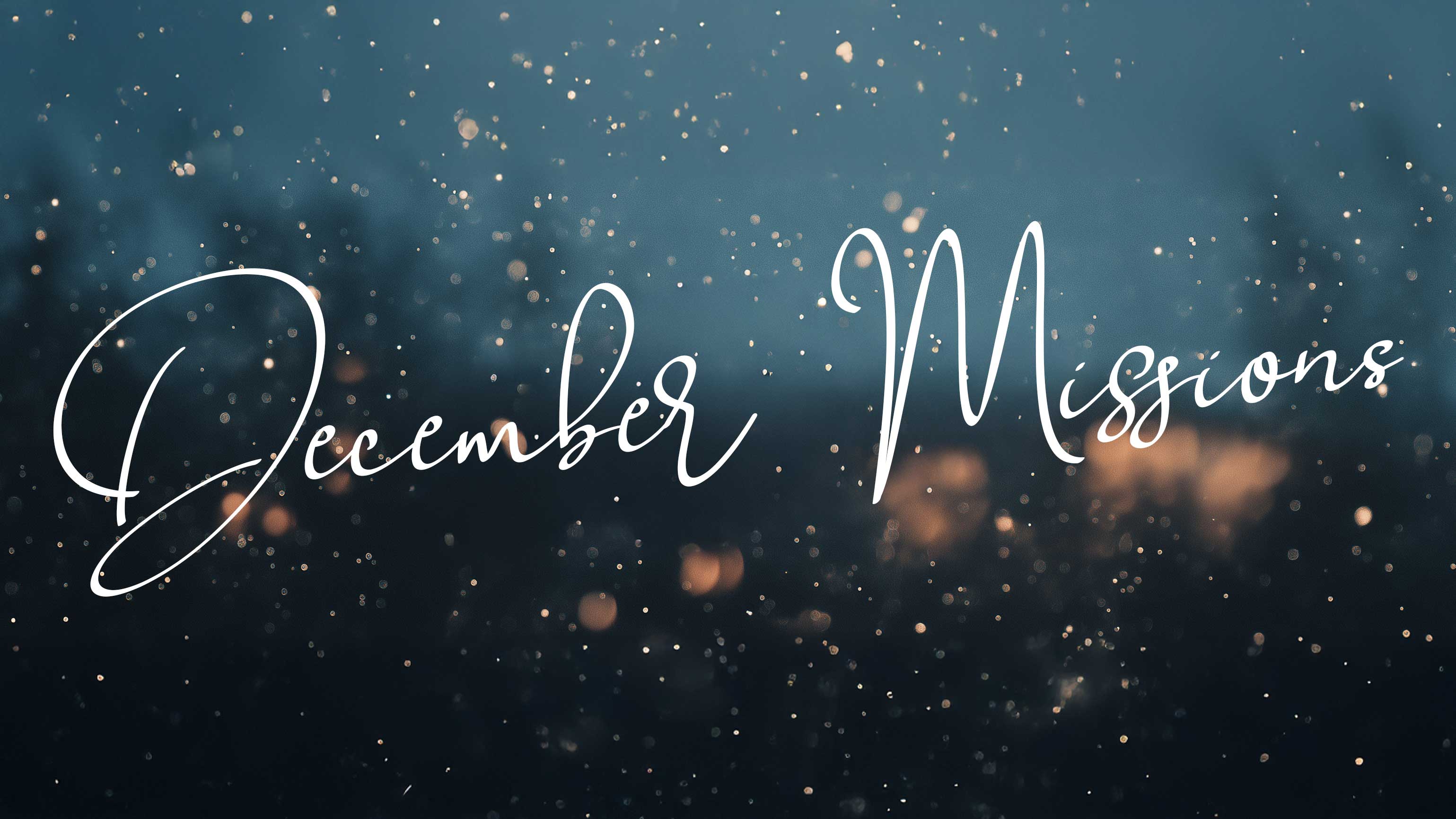 December Outreach & Service Opportunities – Plainfield UMC Today